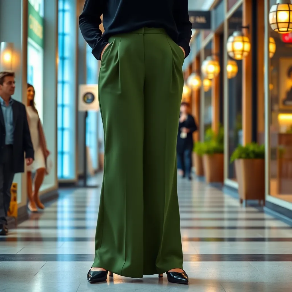 Stylish Plus Size Green Wide Leg Pants Guide
